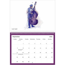 The 2025 Vintage Jazz Musicians Calendar – Casi G. Designs